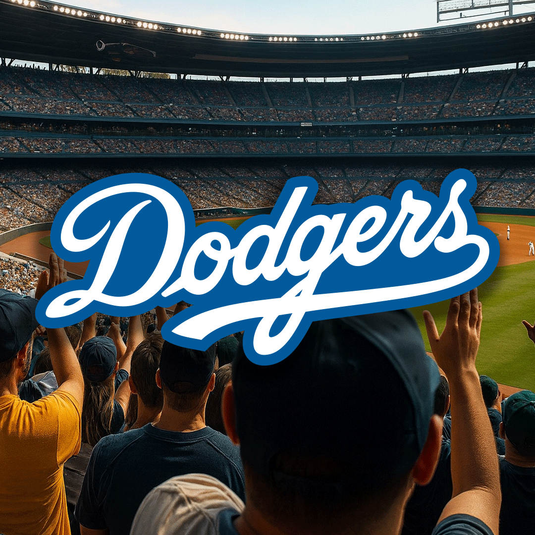 Dodgers Metal Wall Sign